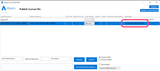 Update Layout Names in AutoCAD – Atvero