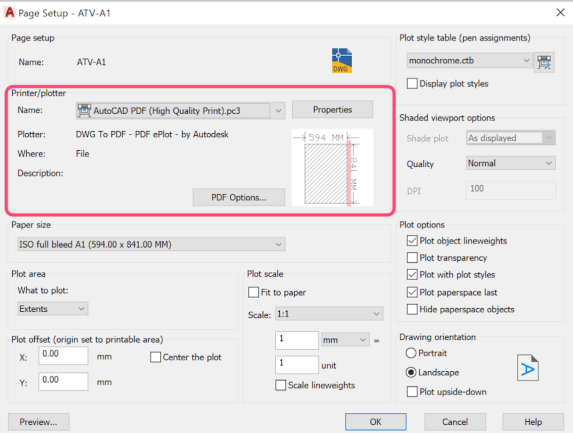 Configuring the AutoCAD Add-In – Atvero
